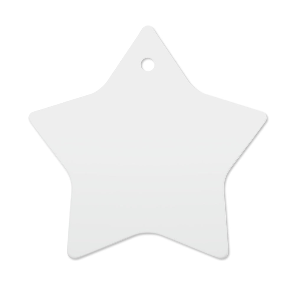 Dye Sublimation Ceramic Star Christmas Decoration Blank – Dye ...